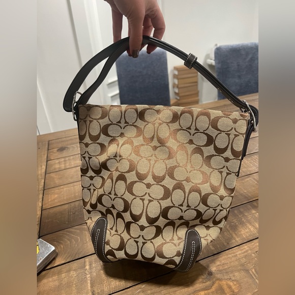 Coach | Bags | Cc Coach Signature Pattern Bag | Poshmark
